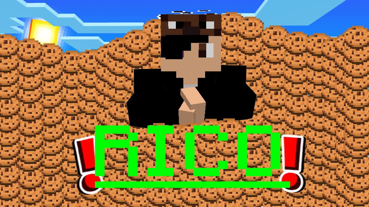 Fiquei rico clicando em COOKIES no Minecraft | Cookie Clicker - YouTube