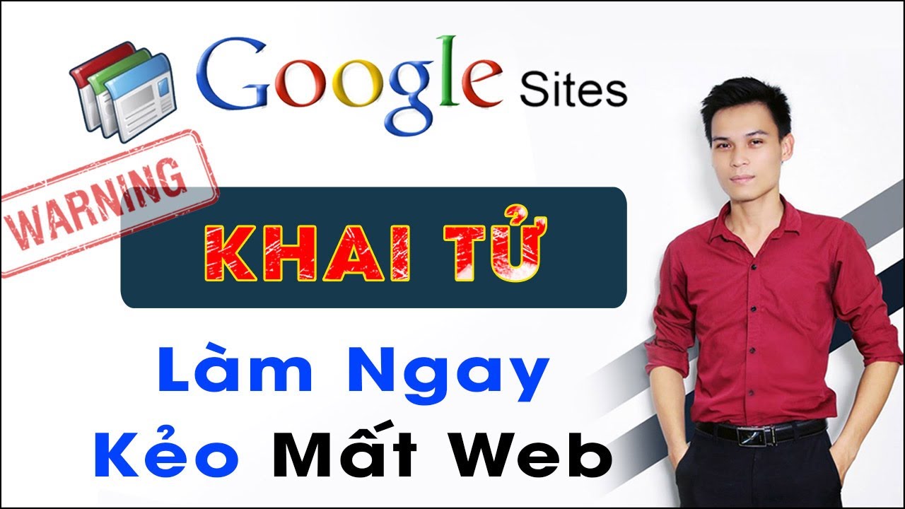 Hướng dẫn nâng cấp google site để tránh mất trang web - YouTube