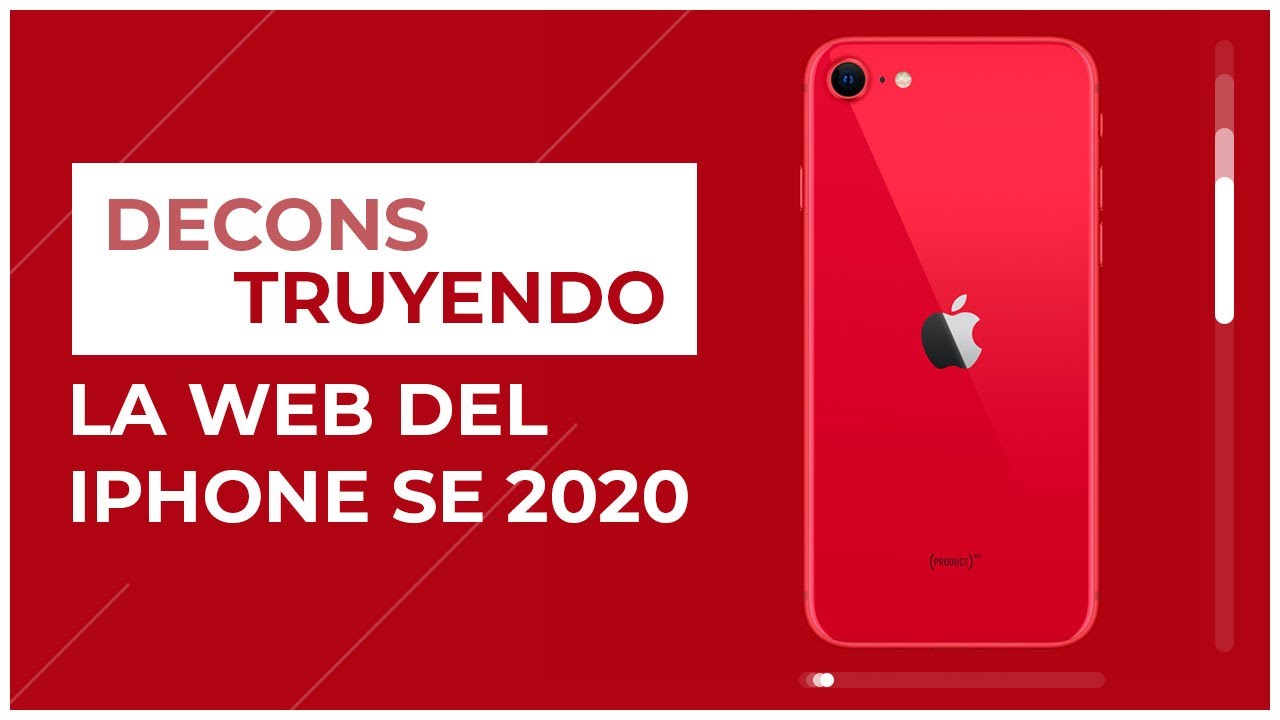 🤯¿CÓMO está creada LA WEB de Apple? Analizando la web del iPhone SE ...