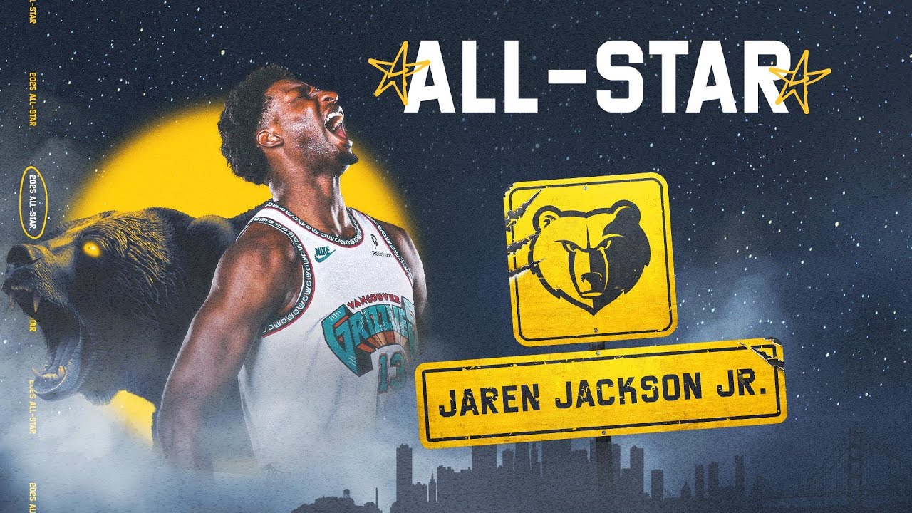 Jaren Jackson Jr. to the 2025 NBA All-Star Game - YouTube