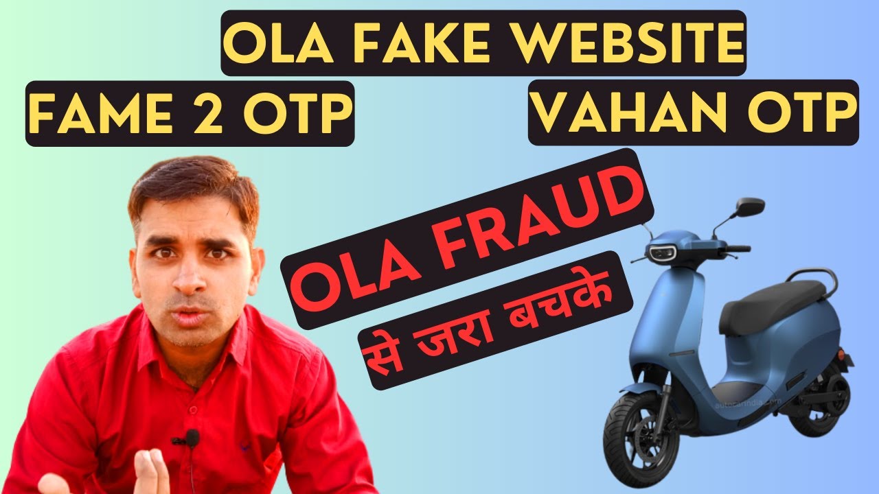 OLA Fake Website | OLA Fraud | OLA Fame 2 OTP Fraud | OLA Scam | # ...