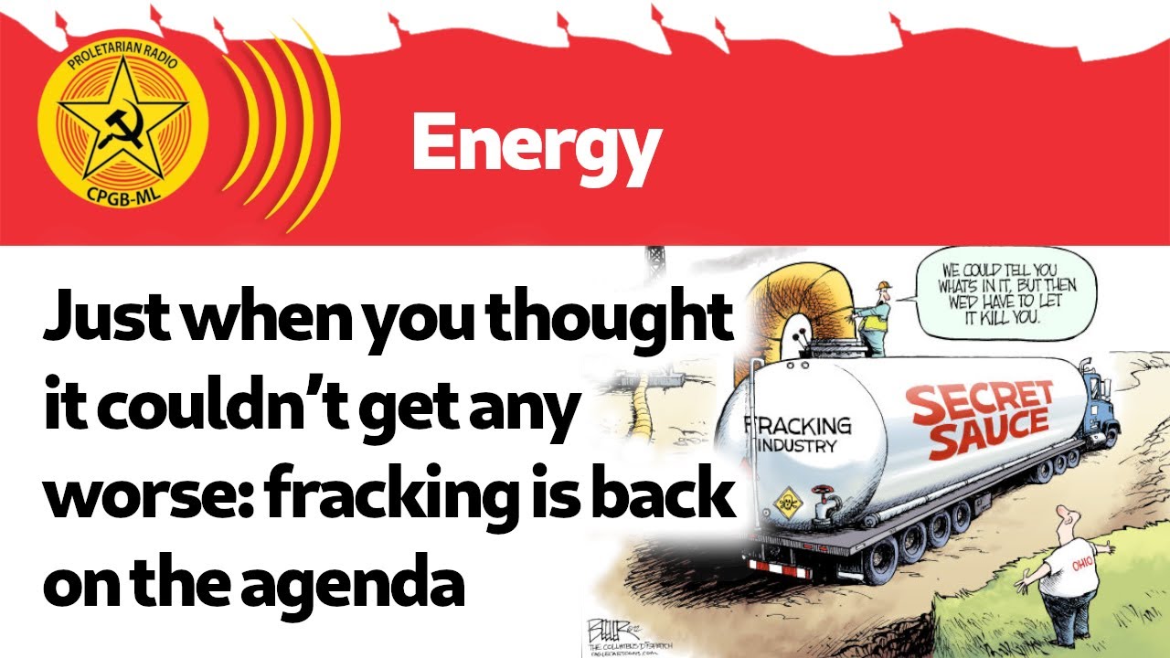 Just when you thought it couldn’t get any worse: fracking is back on ...