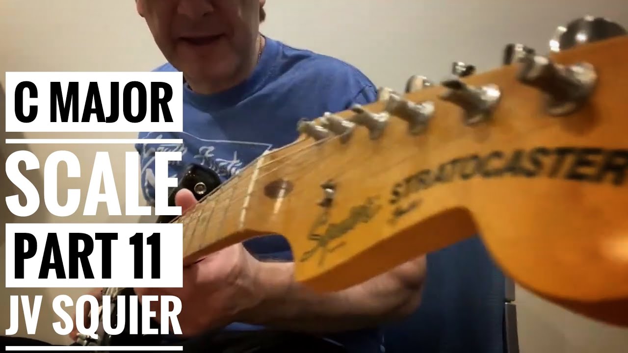 C Major scale Part 11 Descending diatonic sequence Vintage MiJ JV ...