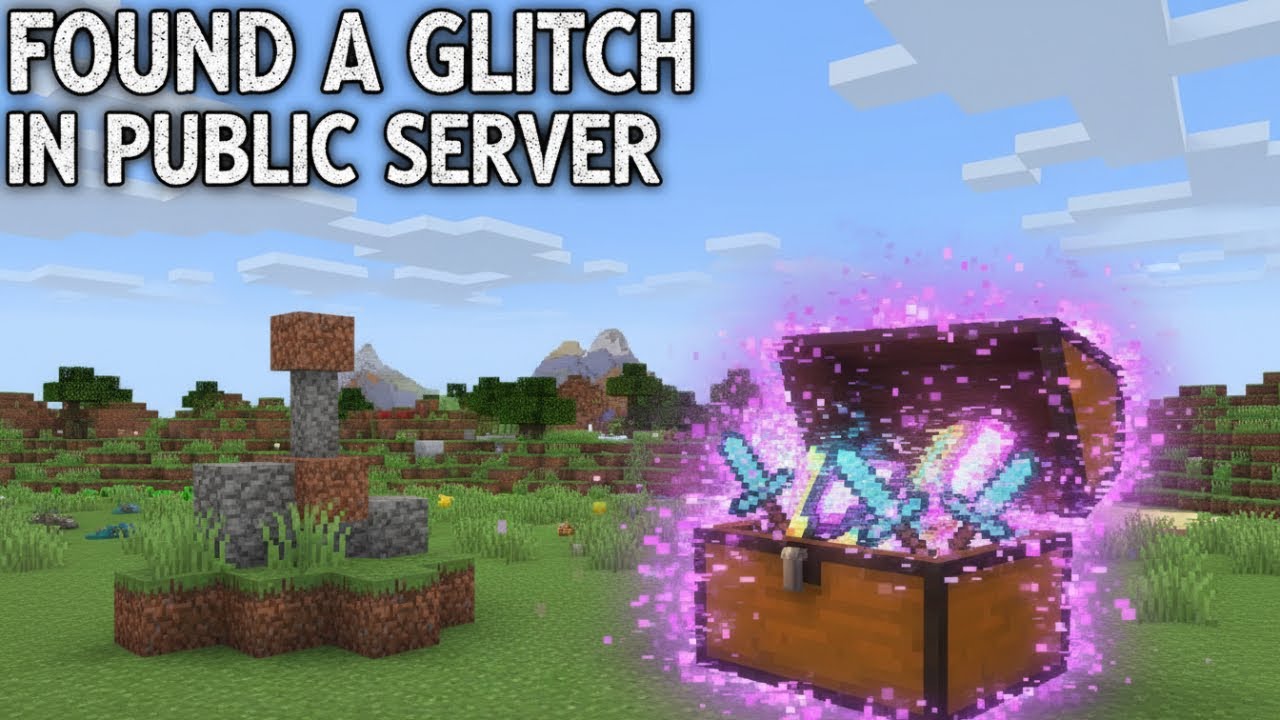 How I Founded A Illegal Glitch In This Public Server - YouTube