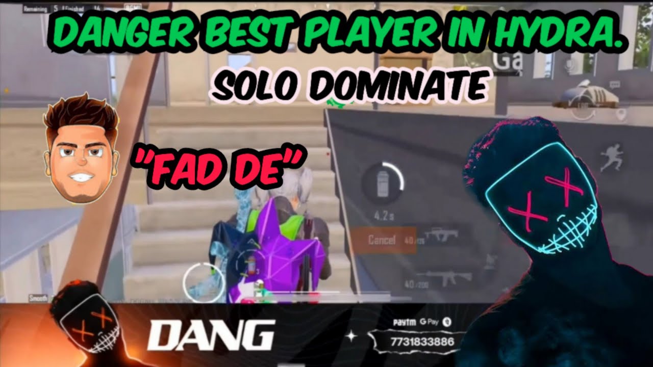 THATS WHY HYDRA DANGER BEST PLAYER IN HYDRA 🐉 BGMI - YouTube