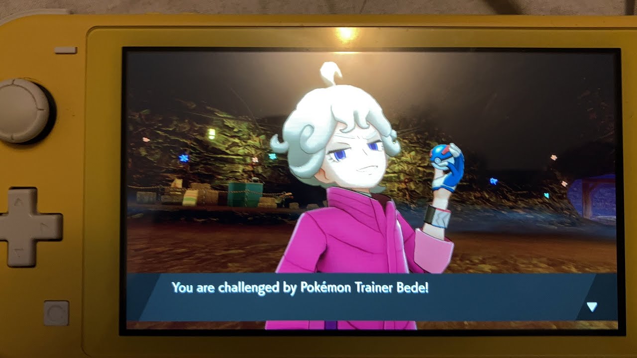 Pokémon Shield Version Part 8: Bede Rival Battle #1, Galar Mine 1 ...