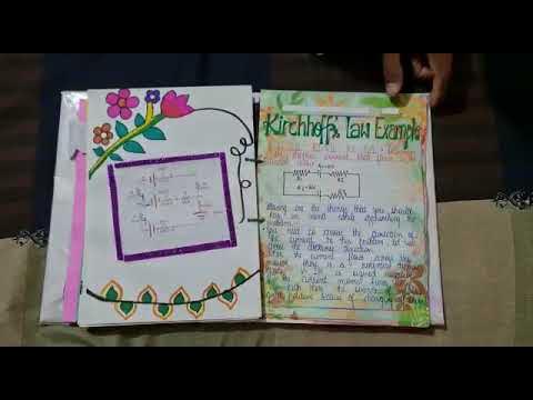 How to make Science project file for boards. Isc class 11 and 12 #cbse# ...