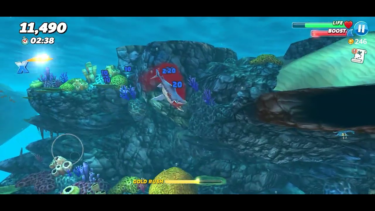 Hungry Shark 2 Mobile Game Offline - YouTube