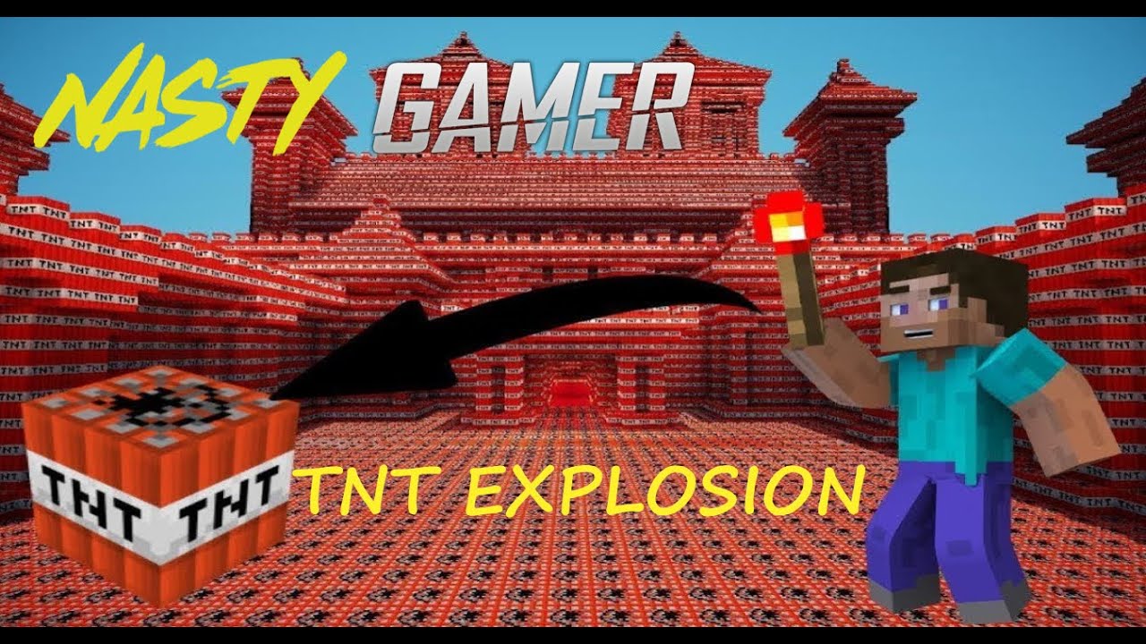 DESTROYING A WHOLE VILLAGE IN MINECRAFT|NASTY_GAMER| - YouTube