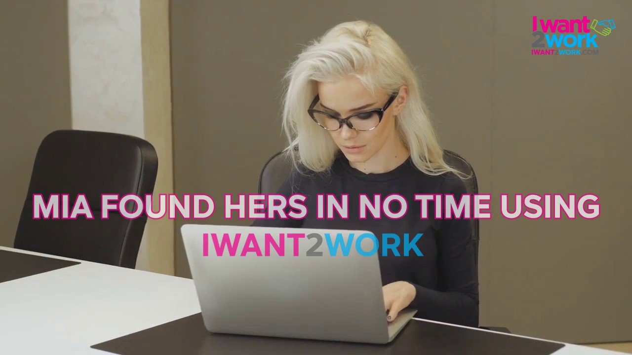 Mia Finds Job on I Want 2 Work - YouTube