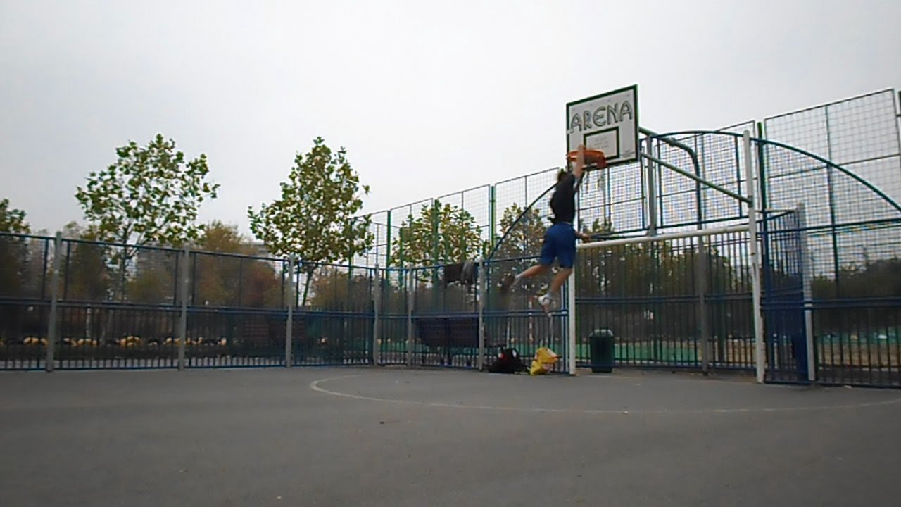 Dunk session at 10 ft rim - YouTube