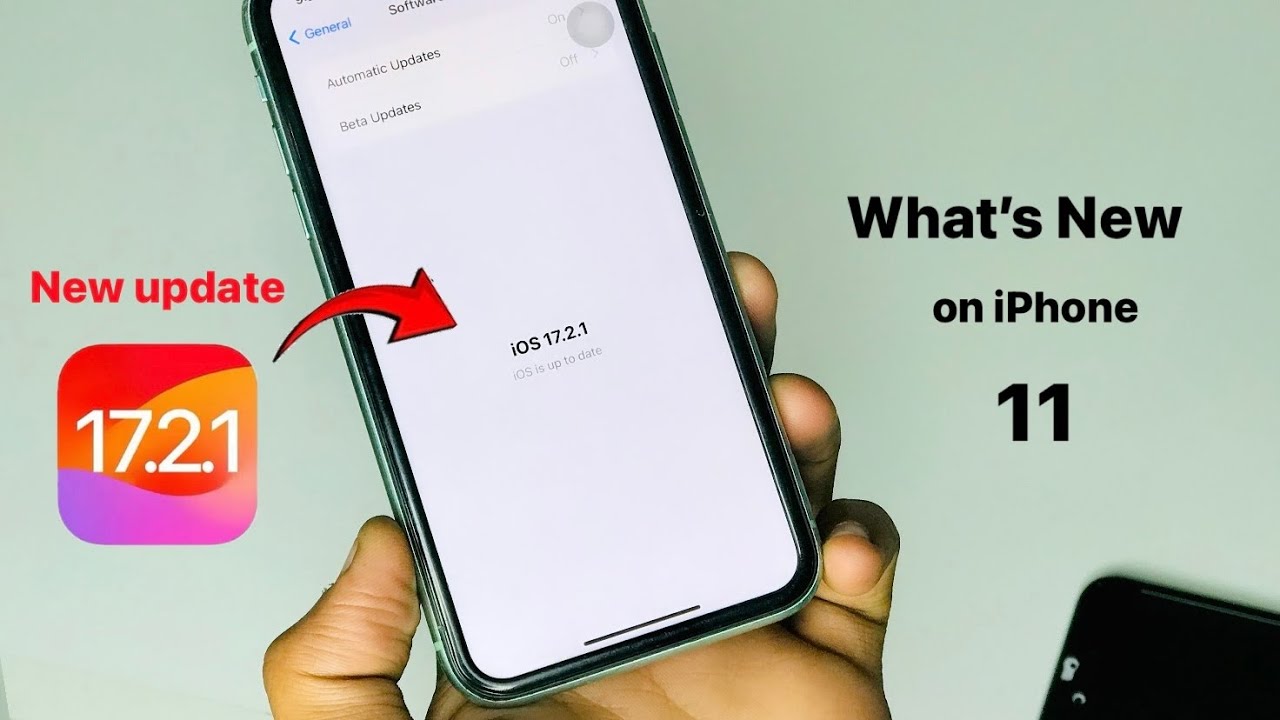 iOS 17.2.1 update on iPhone 11 WHATS NEW || Changes + Features - YouTube