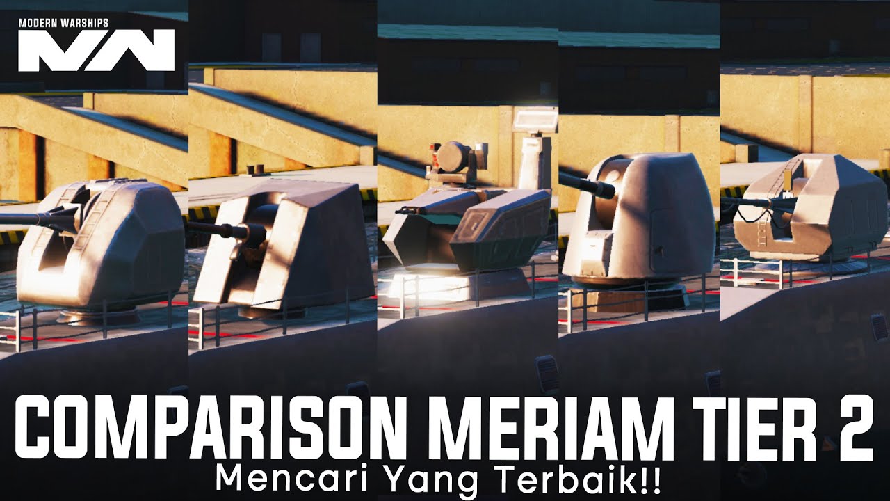 Comparison Meriam Tier 2 Damage Tes, Accuracy, & Mencari Yang Terbaik ...