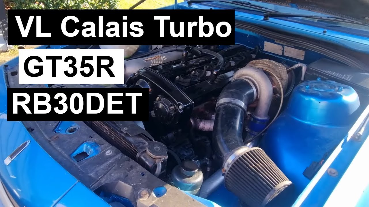 VL Calais Turbo Dose Screamer RB30DET GT35R - YouTube