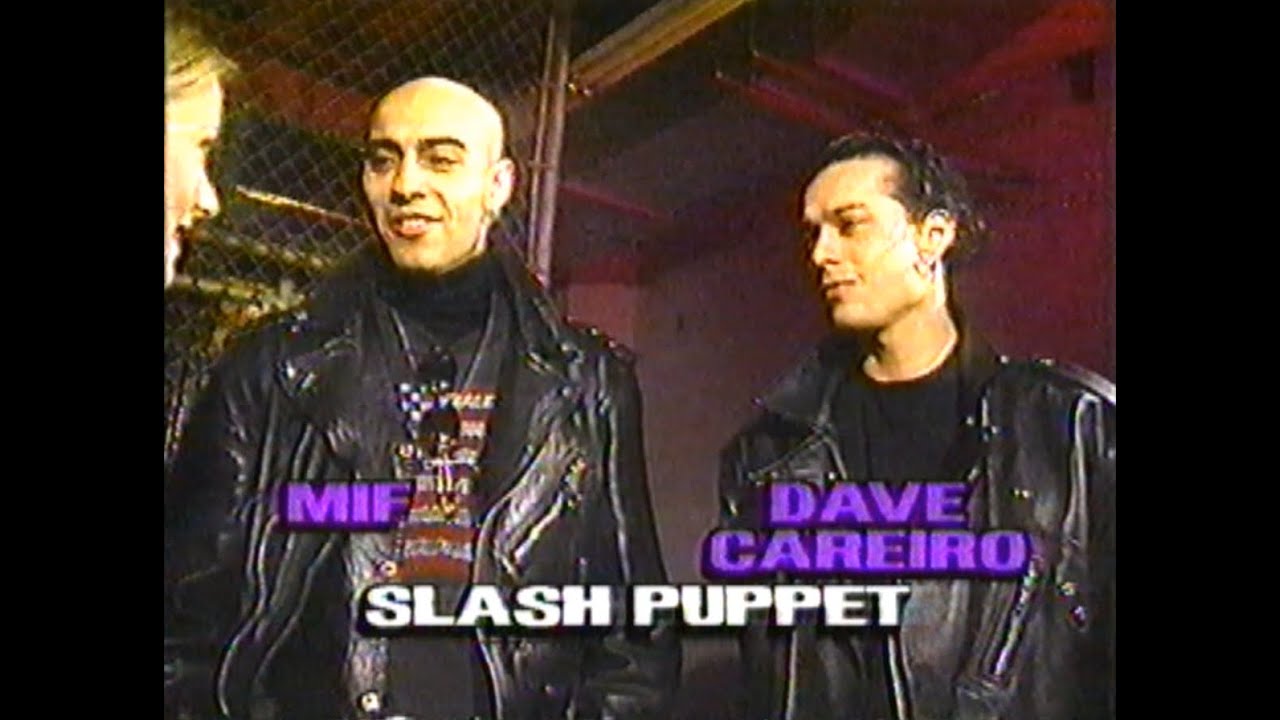 SLASH PUPPET - Much Music Interview with Teresa Roncon (Toronto 1994 ...