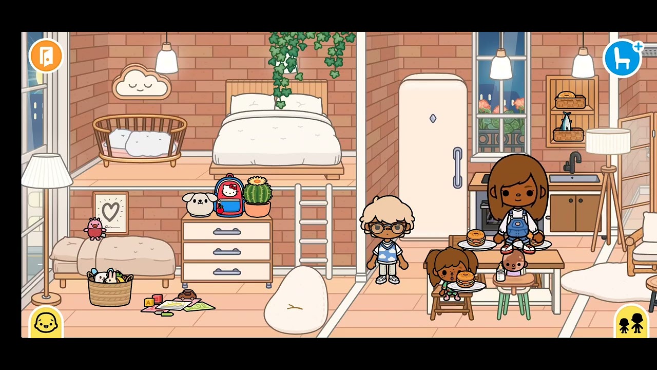 toca boca night routine with voice - YouTube