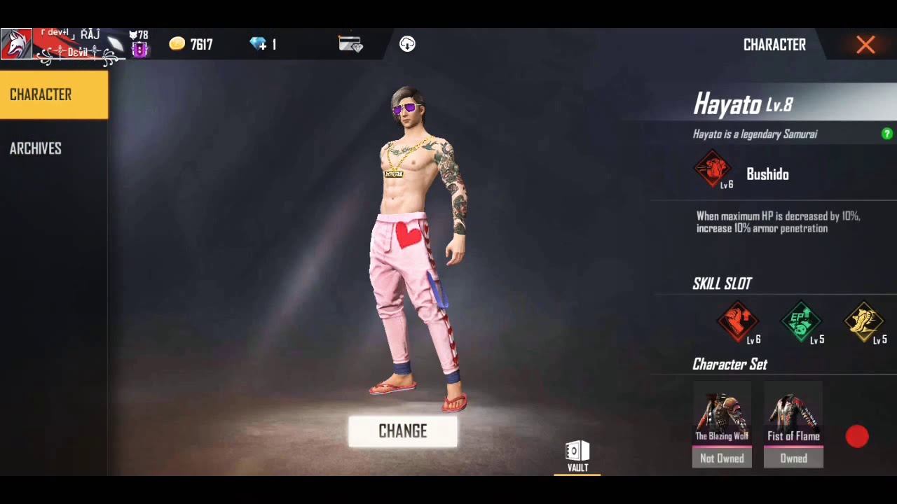 Review my ff account - YouTube