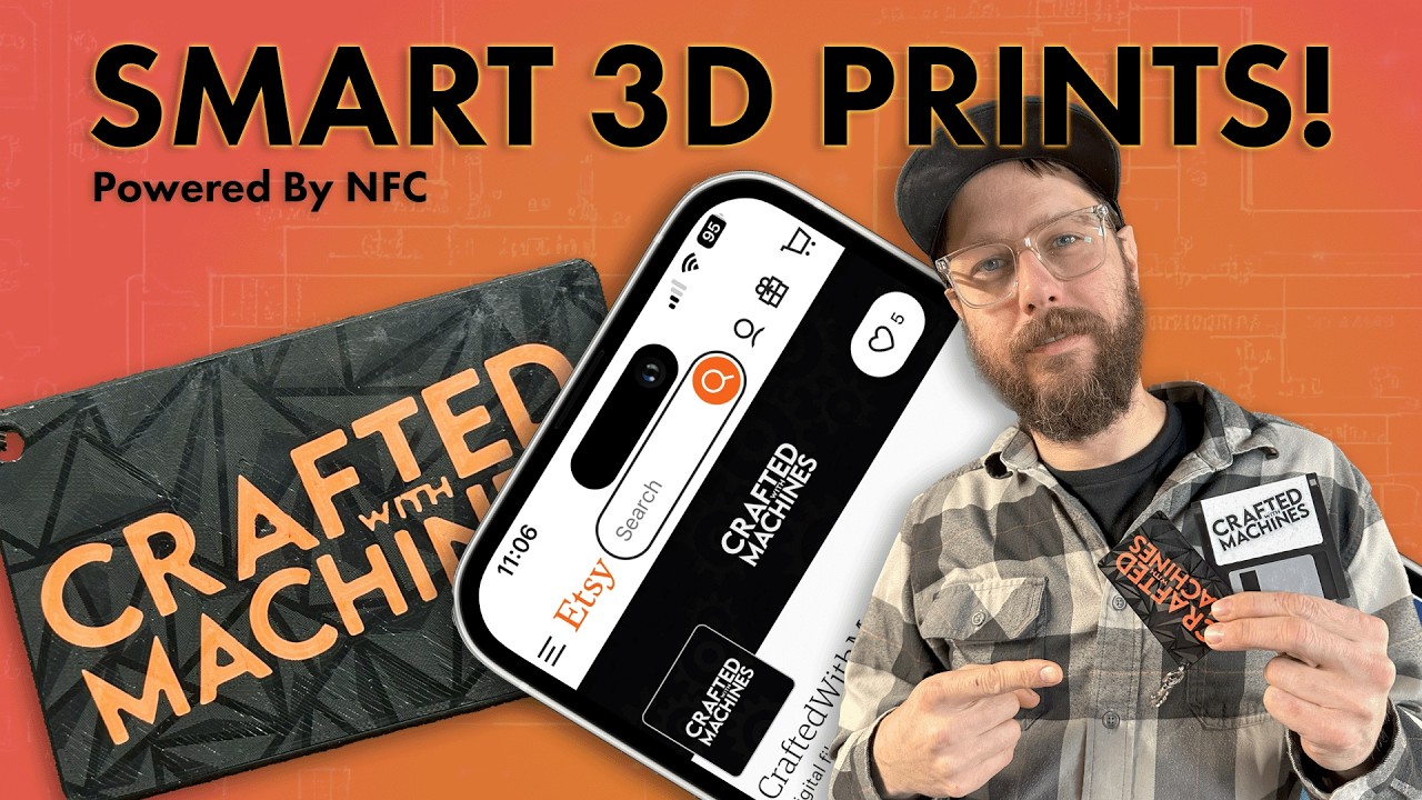 Make Your 3D Prints Interactive with NFC Tags! - YouTube