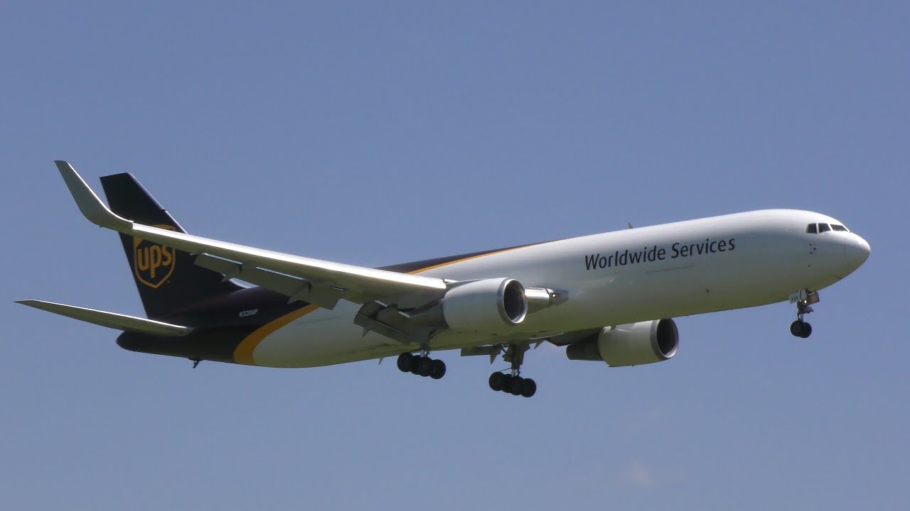 [4K] ANA Cargo & UPS B767F @Narita Airport rwy16R(成田空港/NRT) - YouTube