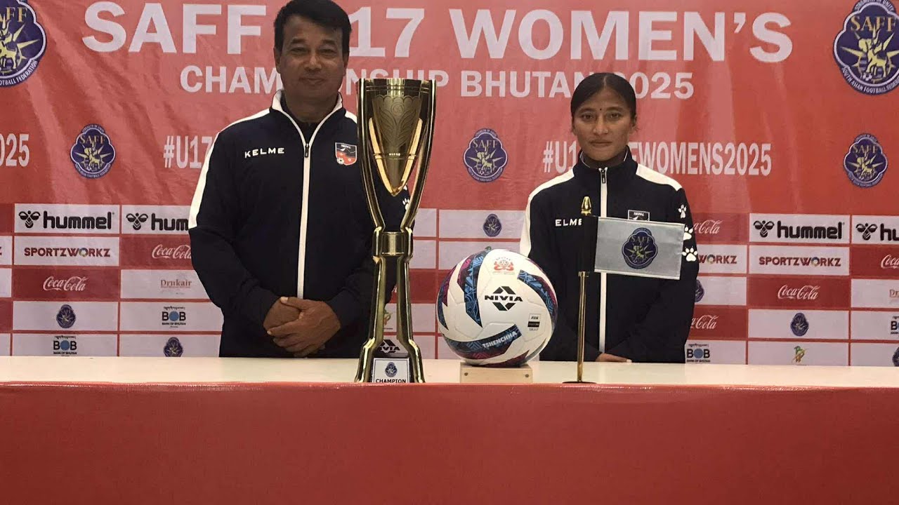 🎙️ Sahara Limbu, VC U-17 National Women’s Team, speaks ahead of Nepal’s ...