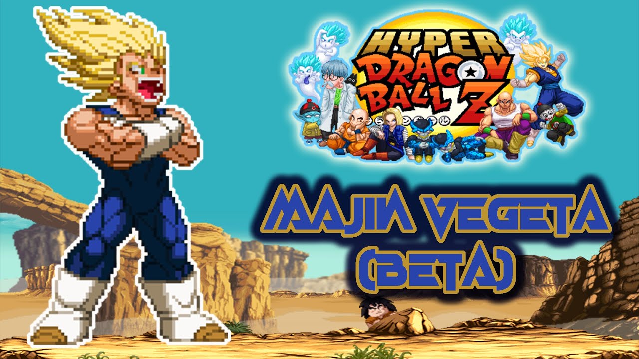Hyper DBZ - Majin Vegeta BetaV4 (Arcade ~ Dificultad 8) - YouTube