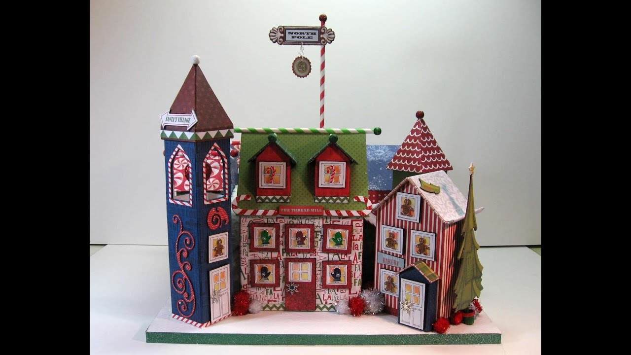 Countdown to Christmas - North Pole Village 360 - YouTube