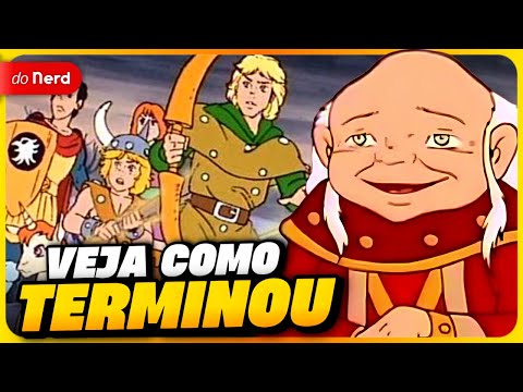 VOLTARAM PRA CASA? MESTRE PAI DO VINGADOR? VEJA O FINAL DE CAVERNA DO DRAGÃO | COMO TERMINOU