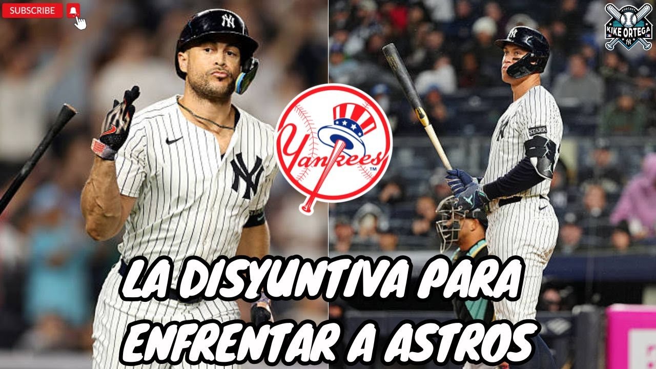 YANKEES CON UNA GRAN DUDA PARA ENFRENTAR A ASTROS: GIANCARLO STANTON O ...