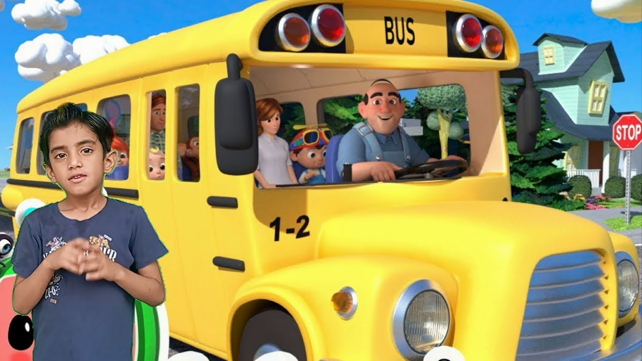 Cocomelon Wheels on the Bus | Kids Nursery Rhymes | Kids Songs - YouTube