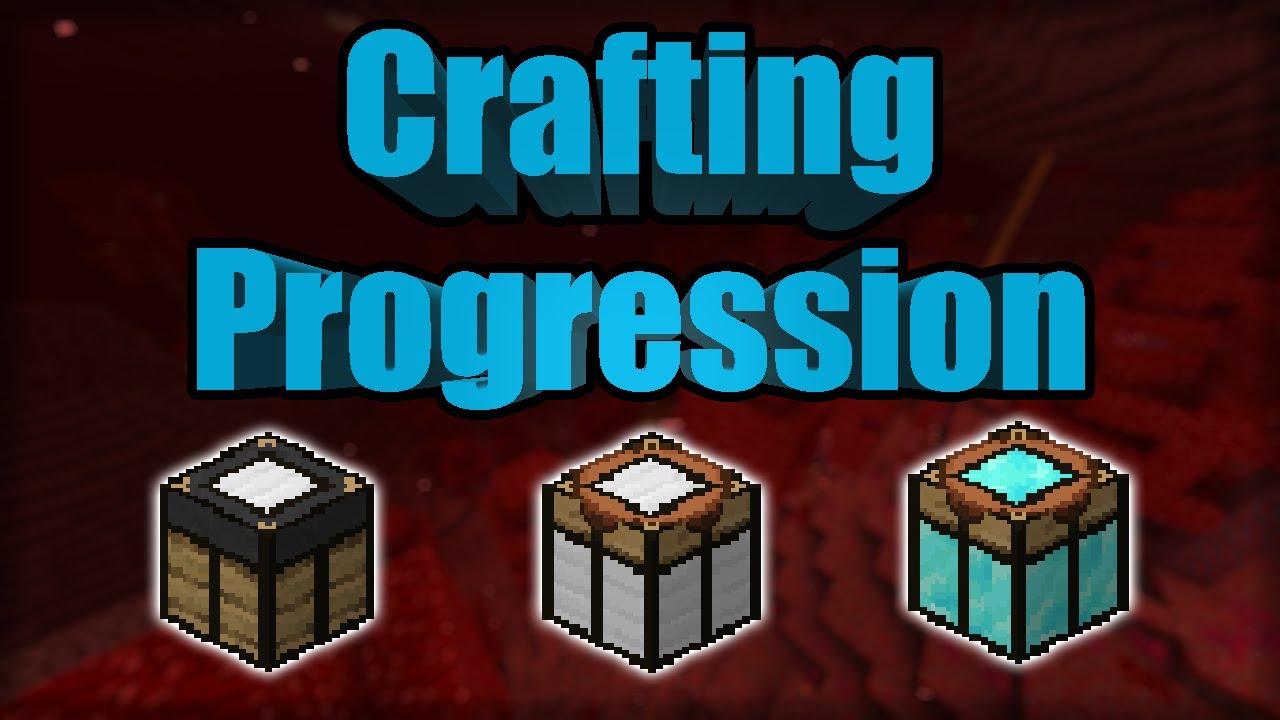 Crafting Progression Bedrock Edition Addon (MCPE) - YouTube