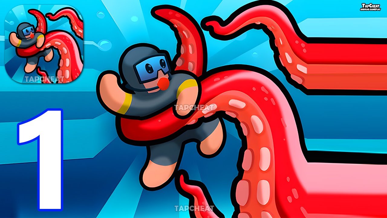 Octopus Feast - Gameplay Walkthrough Part 1 Tutorial Fish Underwater ...