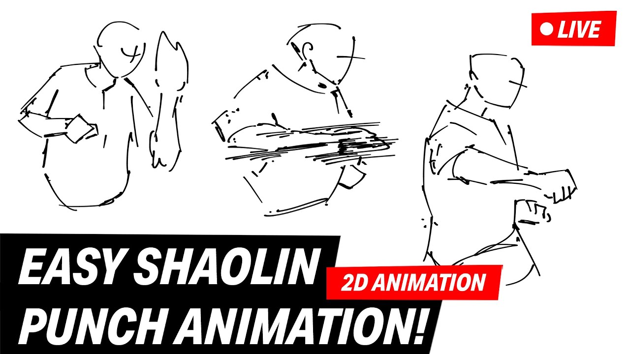 Animate the Perfect Punch: 2D Techniques & Real-Time Studies - YouTube
