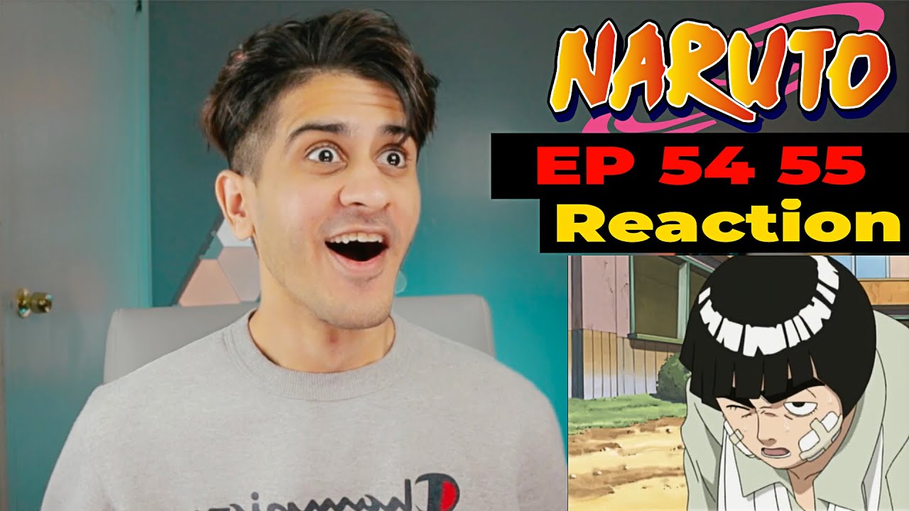 Naruto Episode 54, 55 Reaction - YouTube