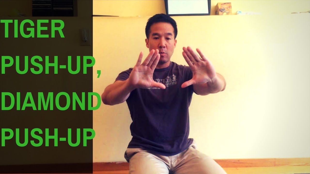 Tiger push up, diamond push up combo - YouTube