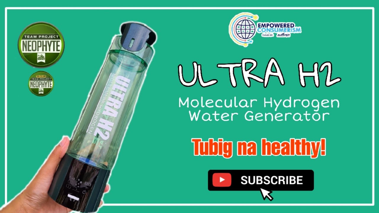 How to get healthier by drinking just water | Ultra H2 | Molecular ...