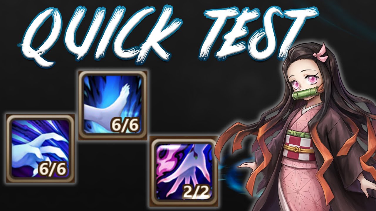 WATER NEZUKO QUICK TEST | Summoners War - YouTube
