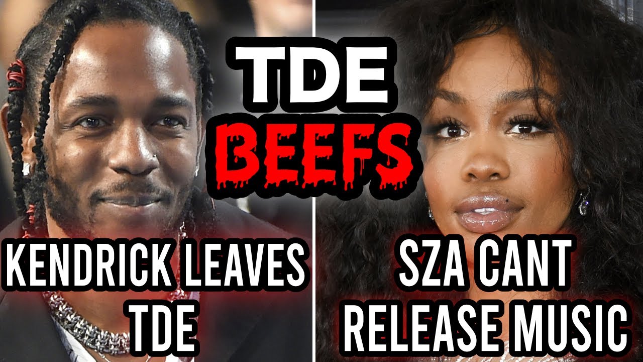 Kendrick Lamar Leaves TDE Record Label | SZA and TDE Beef - YouTube