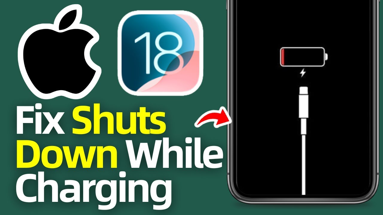 iPhone Turned Off/Shuts Down while Charging after iOS 18 [Fixed] - YouTube