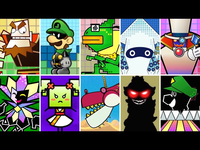 Super Paper Mario Enemies