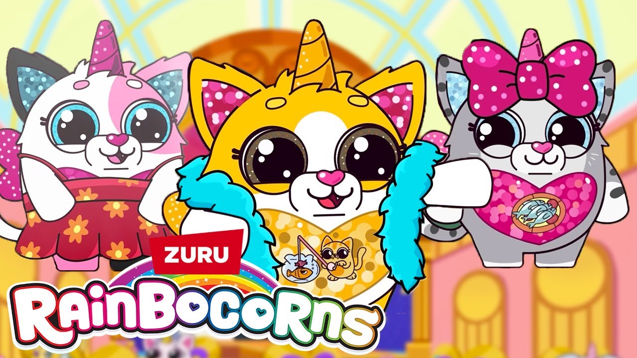 Kitty Cat Fashion Show! 😺🎀 | Cute Animal Cartoons for Kids | Girls ...