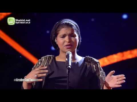 Arabs Got Talent- عرض النصف نهائيات – إيمان الشميطي