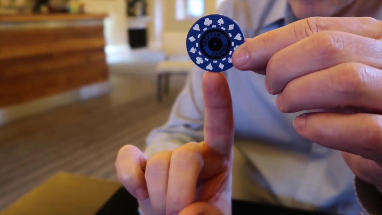 Poker Chip Spin - YouTube