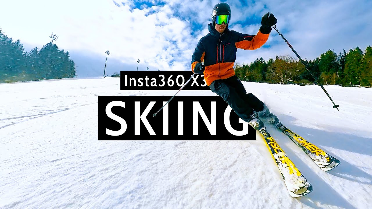 Insta360 X3 - SKIING FOOTAGE - YouTube
