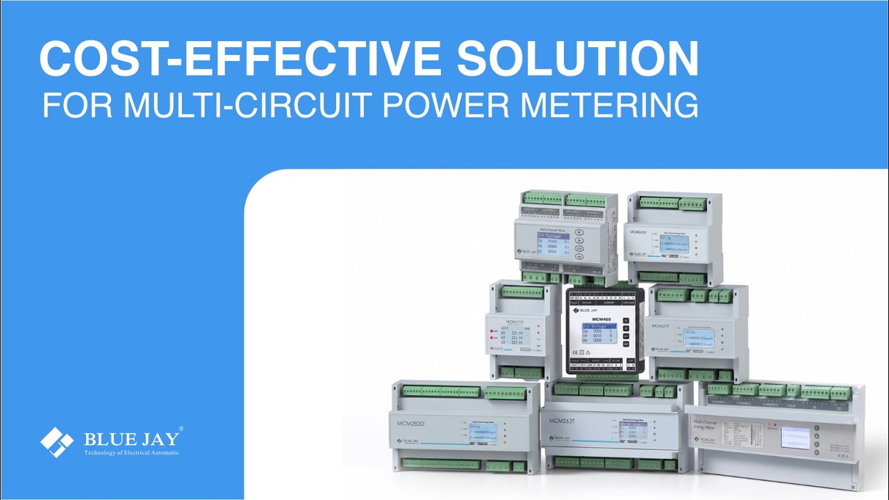Blue Jay Multi-Channel Energy Meter | Compact Design & Multiple ...