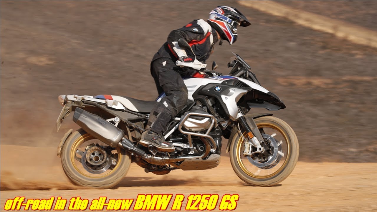 Off-road in the all-new BMW R 1250 GS - YouTube