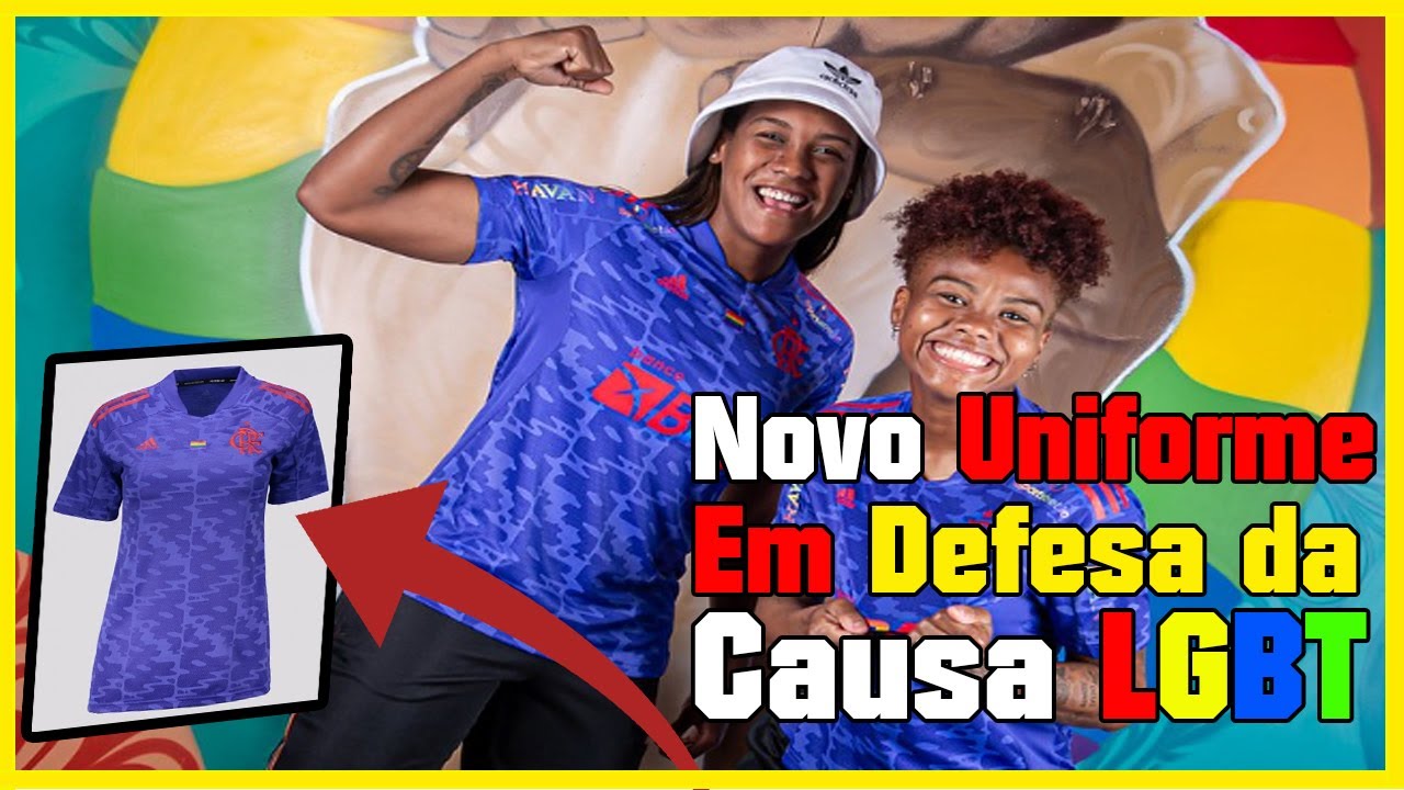 NOVA CAMISA DO FLAMENGO DO ORGULHO LGBT - YouTube