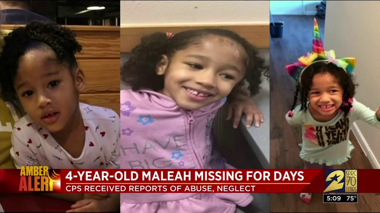 4-year-old Maleah Davis missing for days - YouTube