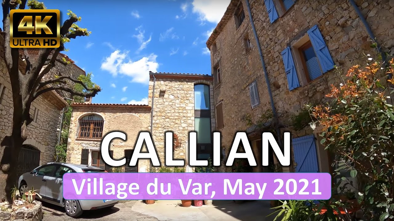 Callian, France • Village du Var • Cote d'Azur • May 8, 2021 • 360 ...