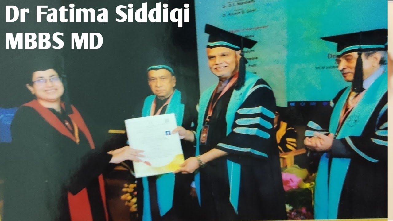 Convocation ceremony at Medical College| Dr Fatima Siddiqi| MBBS MD ...