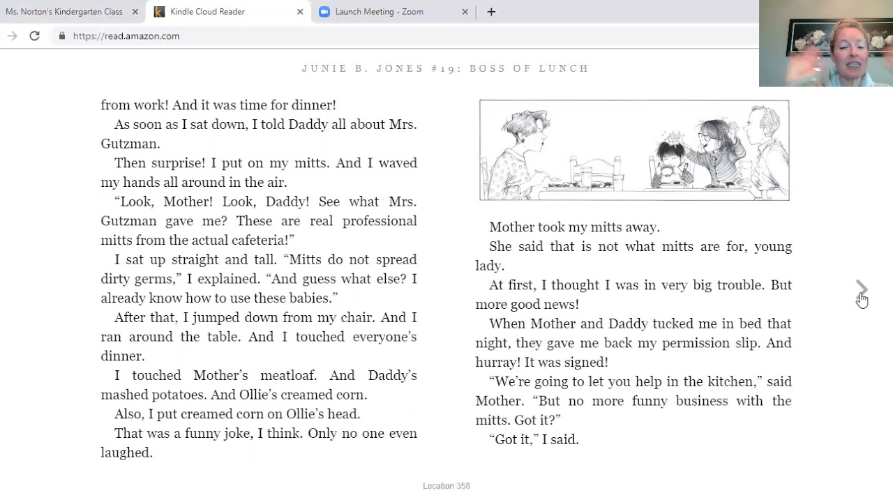 Junie B Jones Boss of Lunch Chapter 5 - YouTube